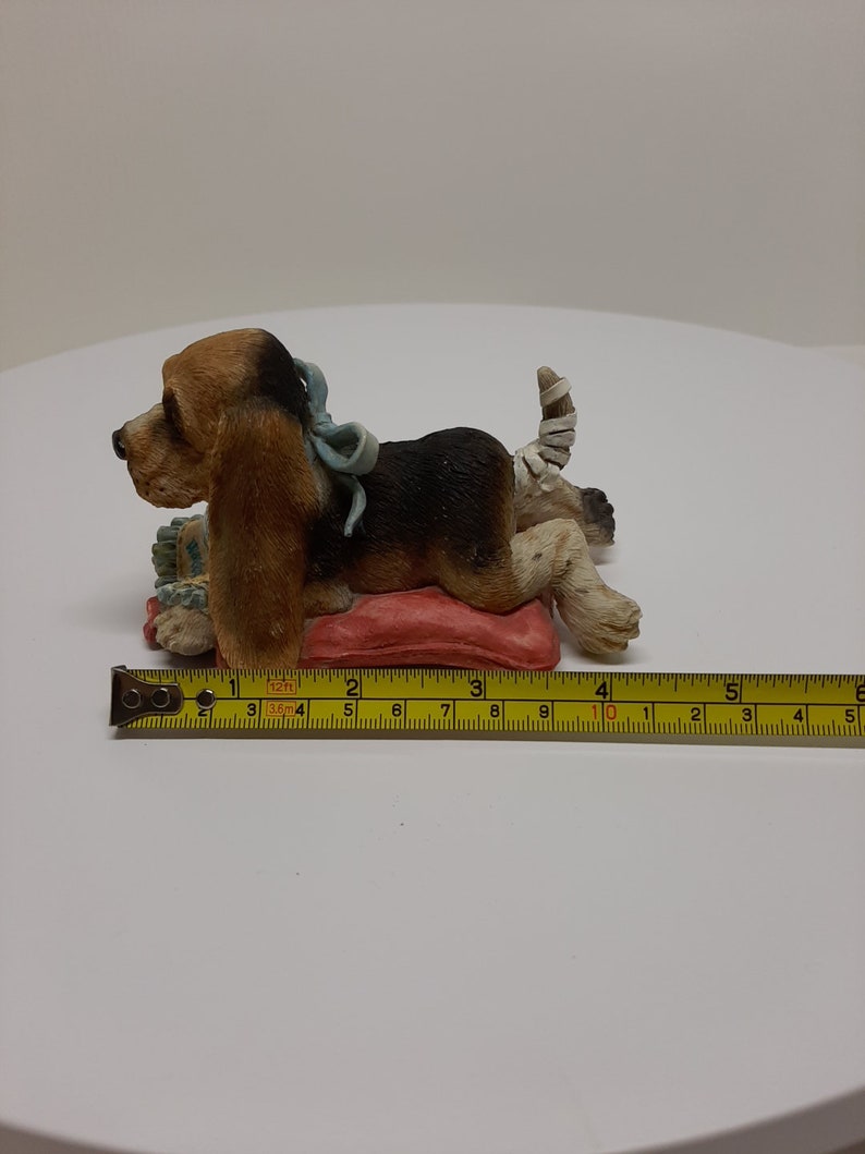 Vintage Homer Enesco GG Santiago Draggin' But Waggin' Bassett Hound Dog ...