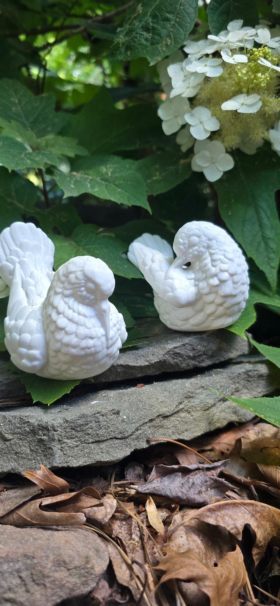 Vintage Doves/love Birds White Alabaster Sculptures Made in Japan B2 - Etsy