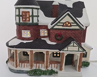 Lemax Park Manor Christmas Village Lighted Window House - Etsy