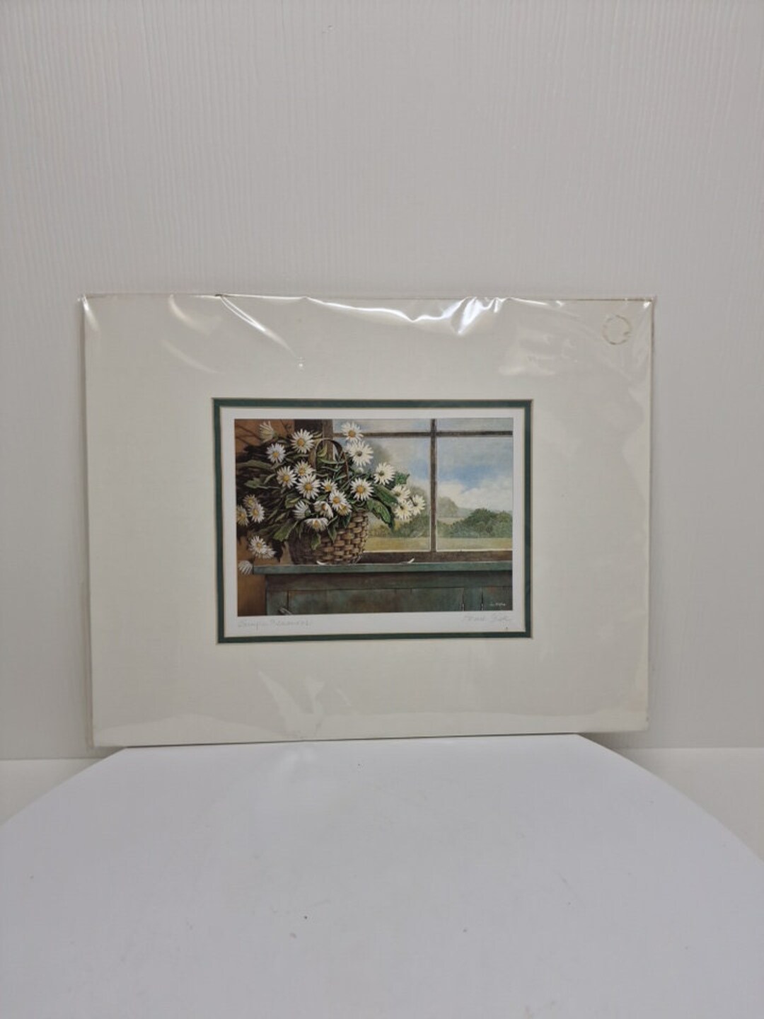 Arnier R. 'simple Pleasures' Signed Print Fresh Cut Flowers on the ...