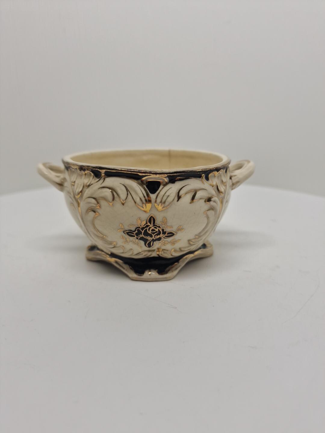 Vintage Maruhon Ware Pottery Porcelain Creamer Hand Painted Japan D80 ...