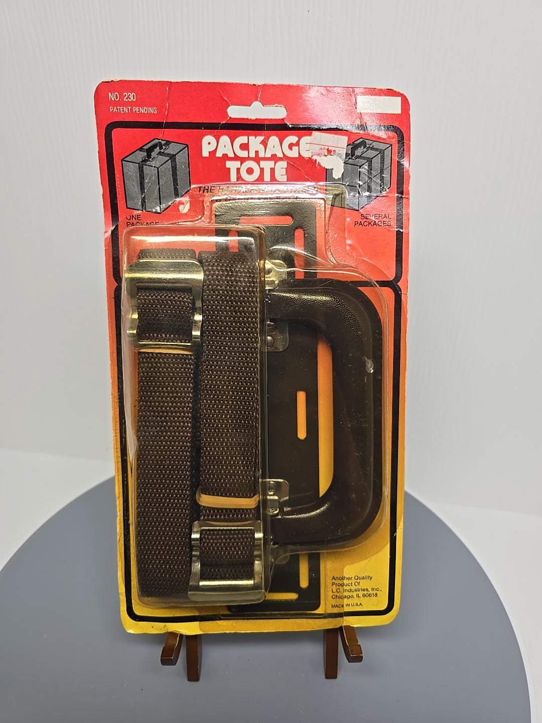 VTG Package Tote Box Carrying Strap W/ Handle Belt for Safely Moving ...