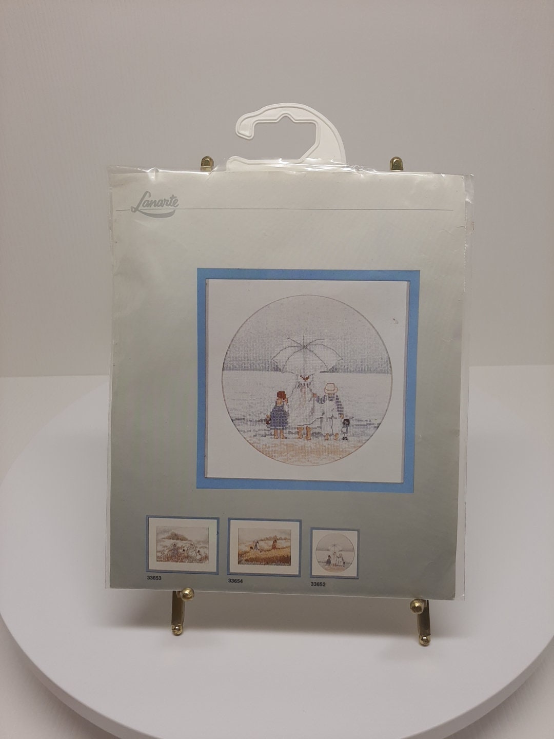 VTG Lanarte Cross Stitch Kit 33652 Holland Woman With Children Near the ...