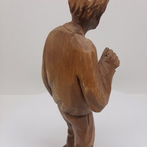 Vintage Caron Canadian Wood Carved Old Man Figurine 12"t D34 - Etsy