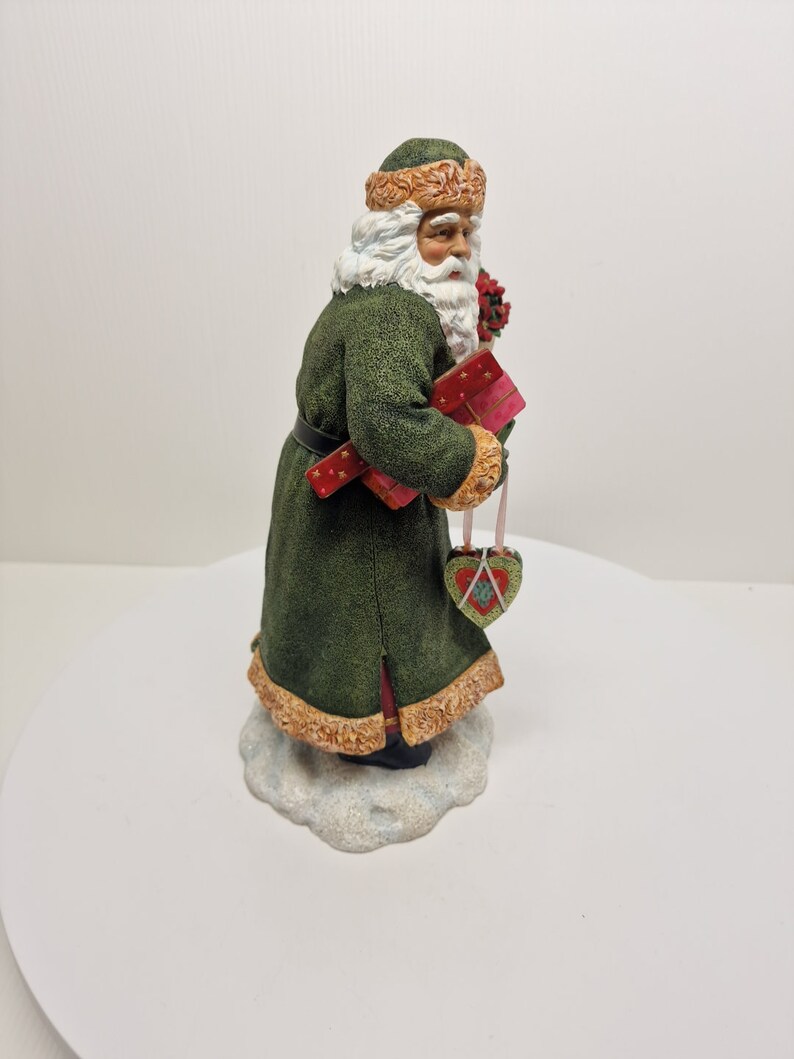 Vintage Pipka Poinsettia Santa Limited Edition 3055/4500 Figurine ...