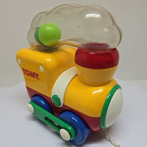 TOMY Big Fun - Chuffa Puffa - 1990 Kid Child Pull Along Train D61 - Etsy