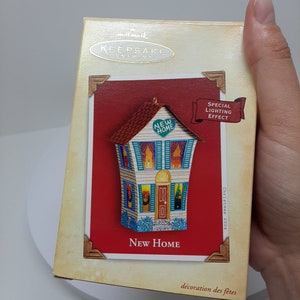 Hallmark Keepsake Ornament 2004 Tin New Home Christmas Tree Holiday D36 ...