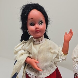 Vintage Handcrafted Dolls in Traditional Ethnic Attire - Set of 2 D75 ...