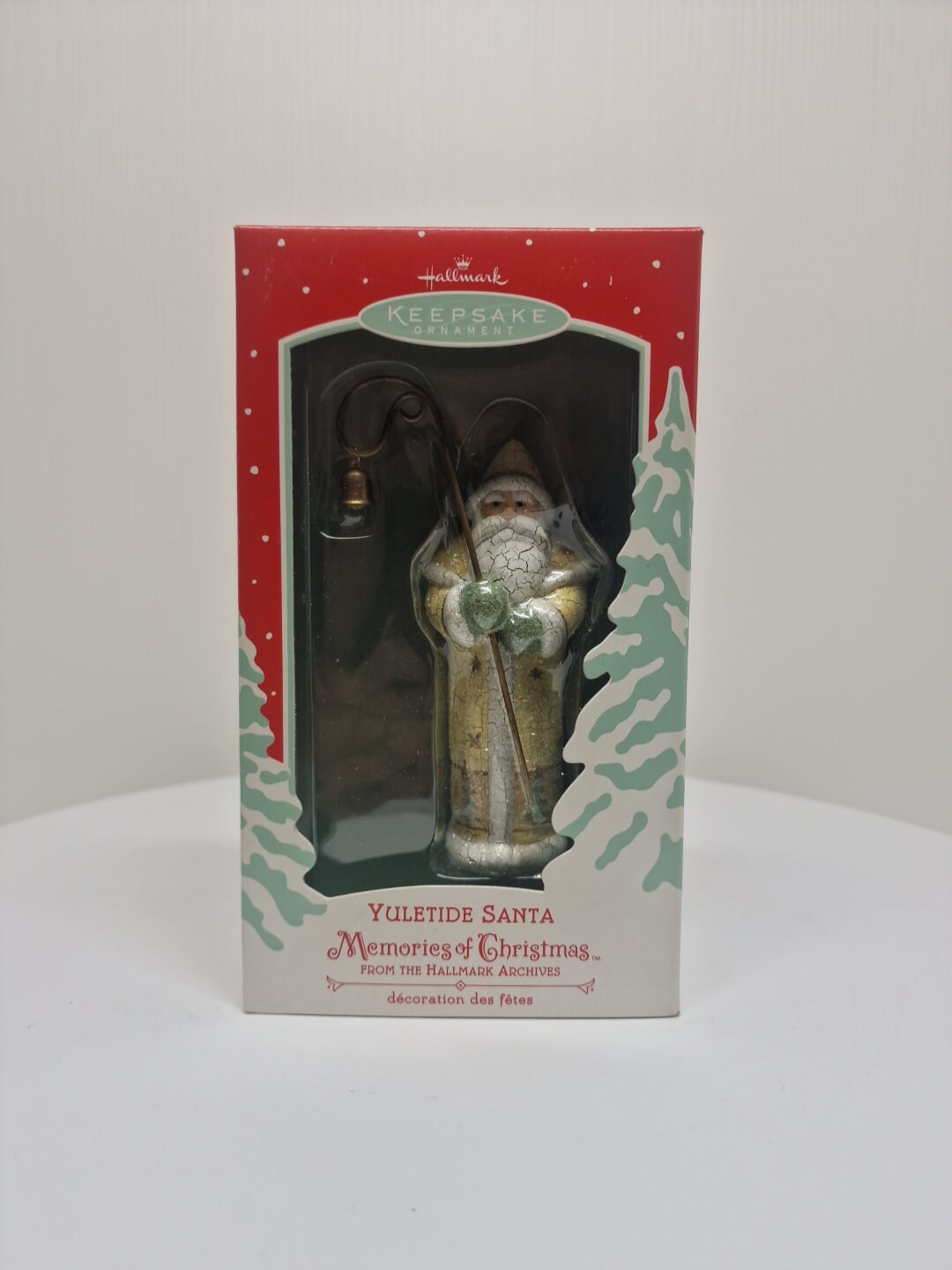 Hallmark Keepsake 2002 Ornament Yuletide Santa Memories of Christmas ...