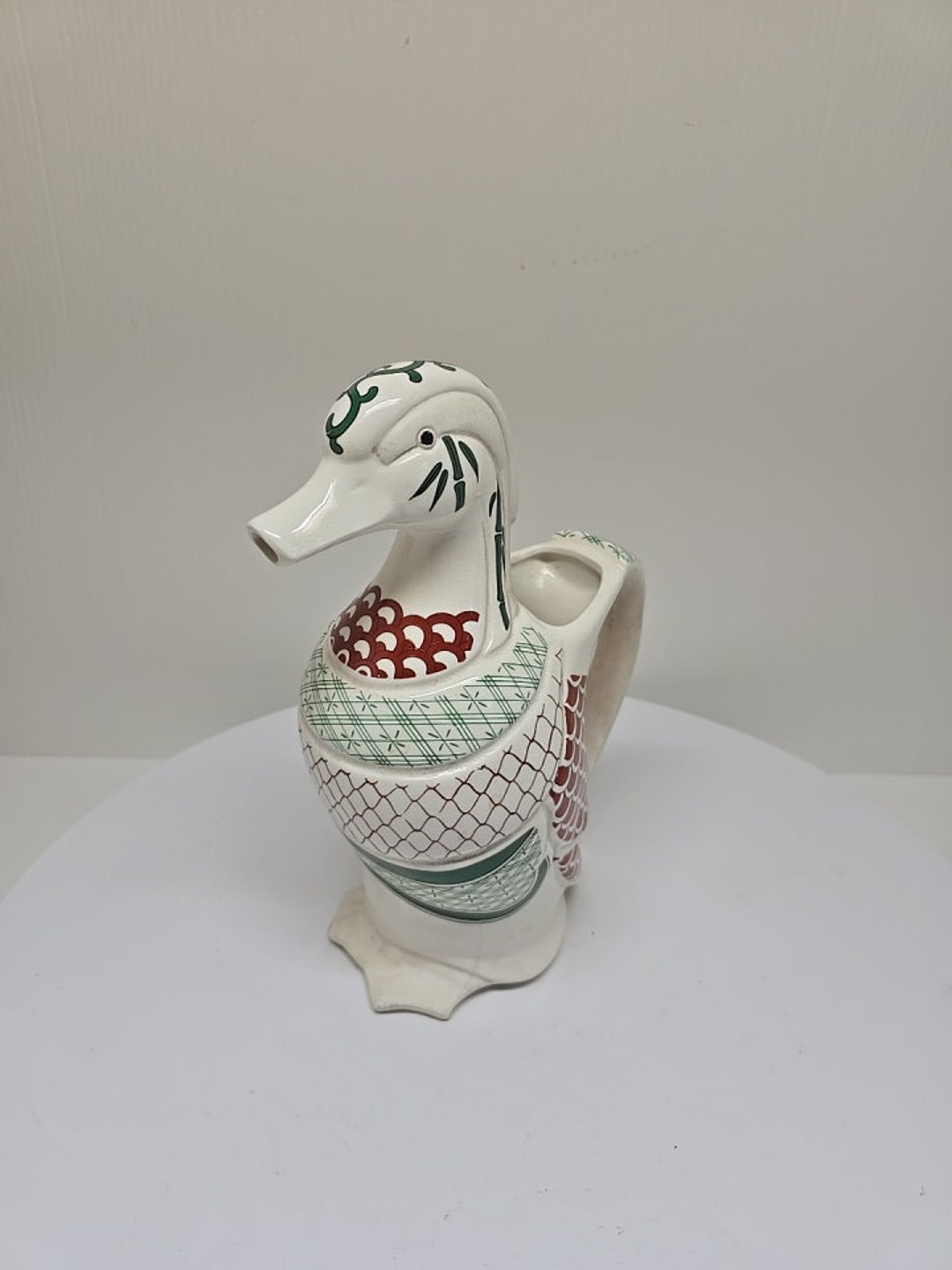 Ming Shard Porcelain Duck Pitcher D26 - Etsy