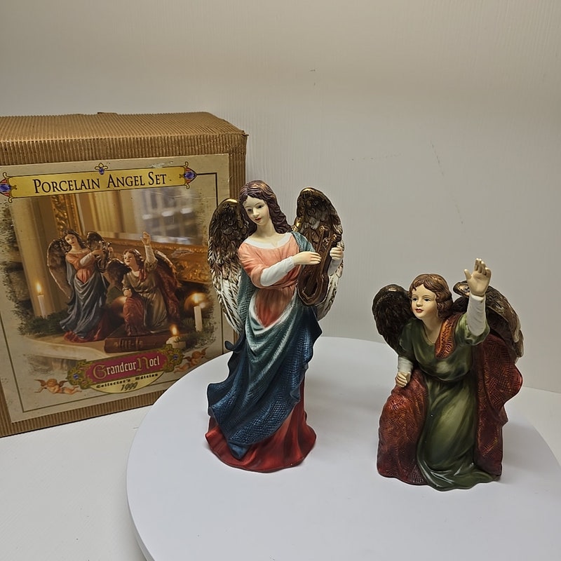 Porcelain Angel - Etsy