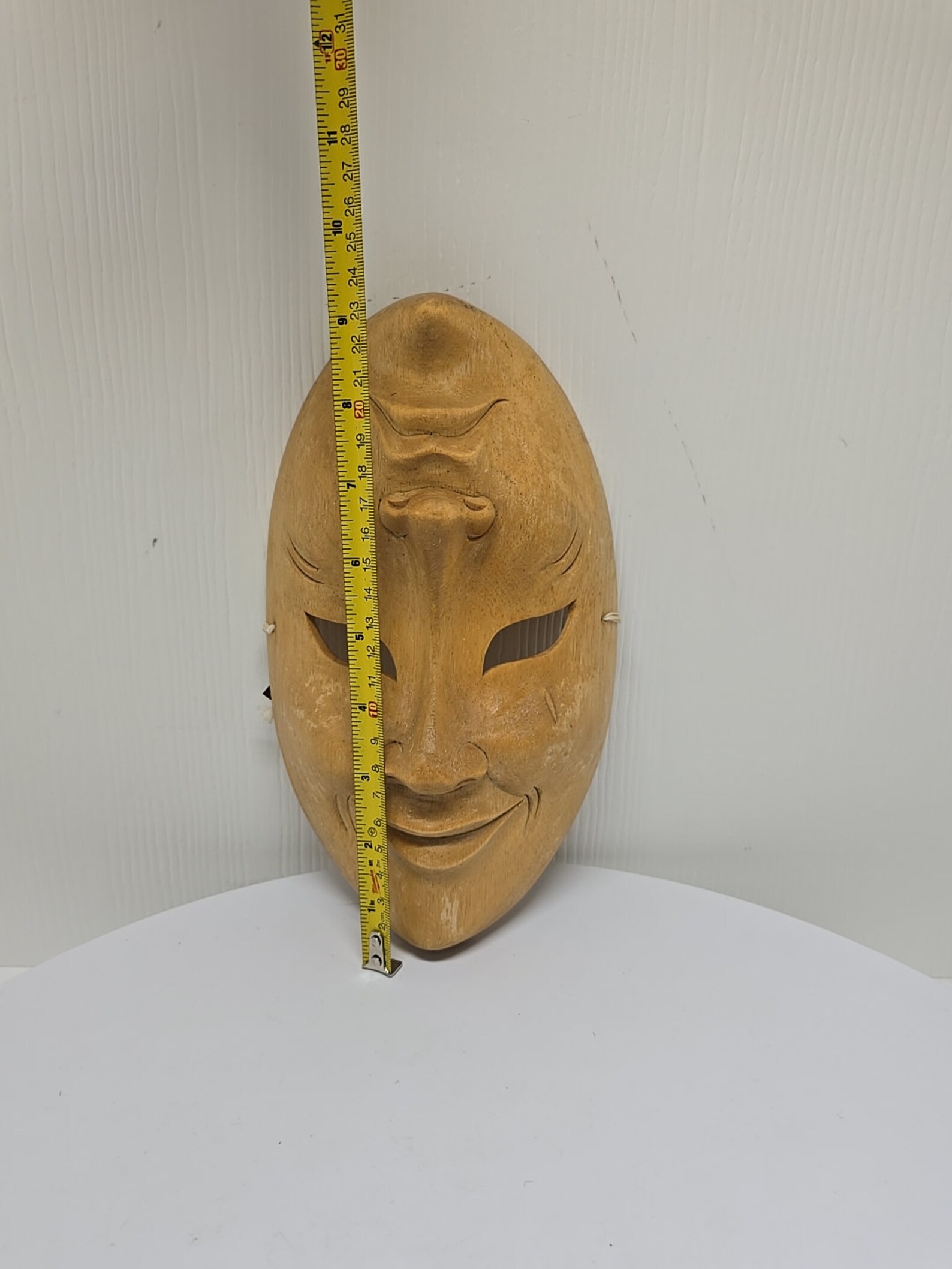 Comedy Tragedy Mask Hand Carved Wood Wall Decor Thatcher Effect D47 - Etsy