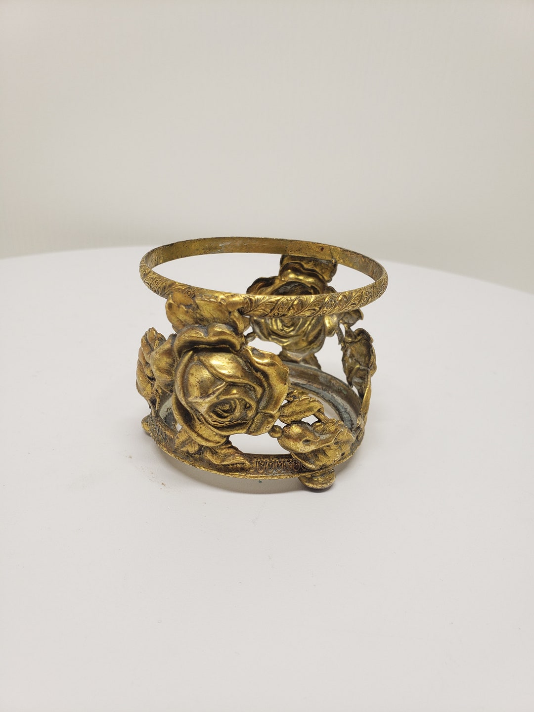 Vintage Gilded Gold Brass Overlay Art Nouveau D8 - Etsy