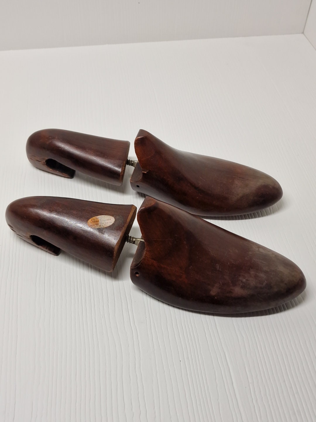 Vintage Shoe Keepers Rochester Shoe Tree Co. Solid Toe Hardwood 3110 ...