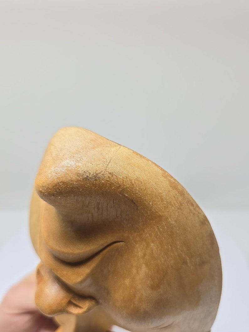 Comedy Tragedy Mask Hand Carved Wood Wall Decor Thatcher Effect D47 - Etsy