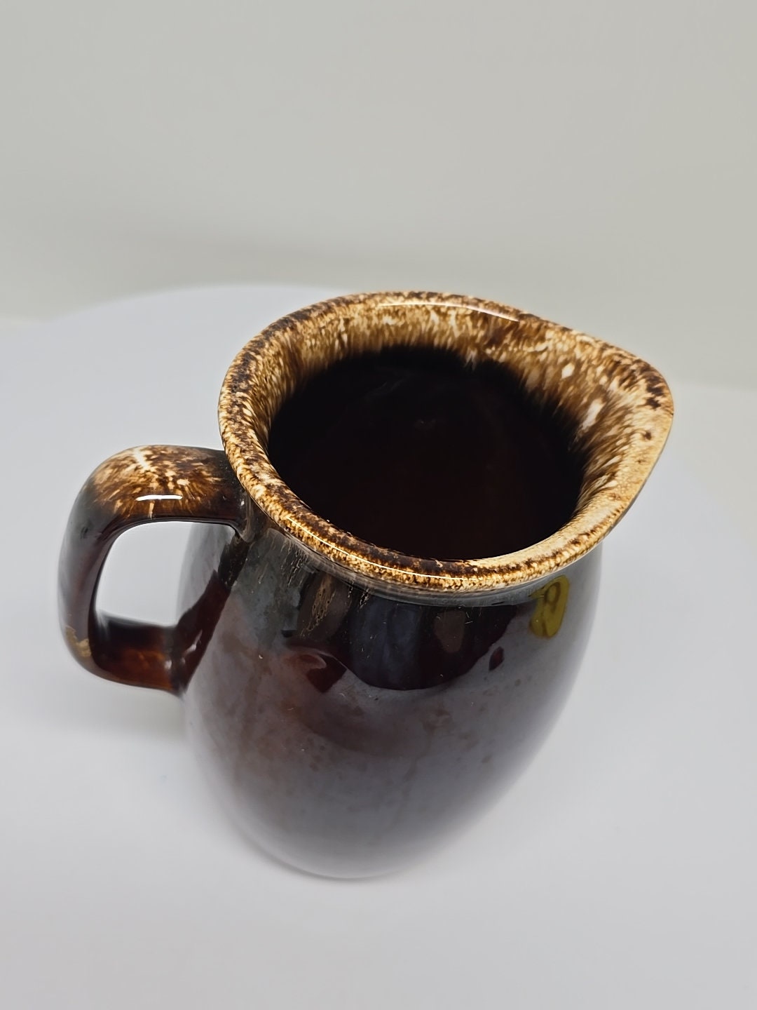 Hull Pottery Creamer Pitcher Brown Drip Glaze Oven Proof USA, D10 - Etsy