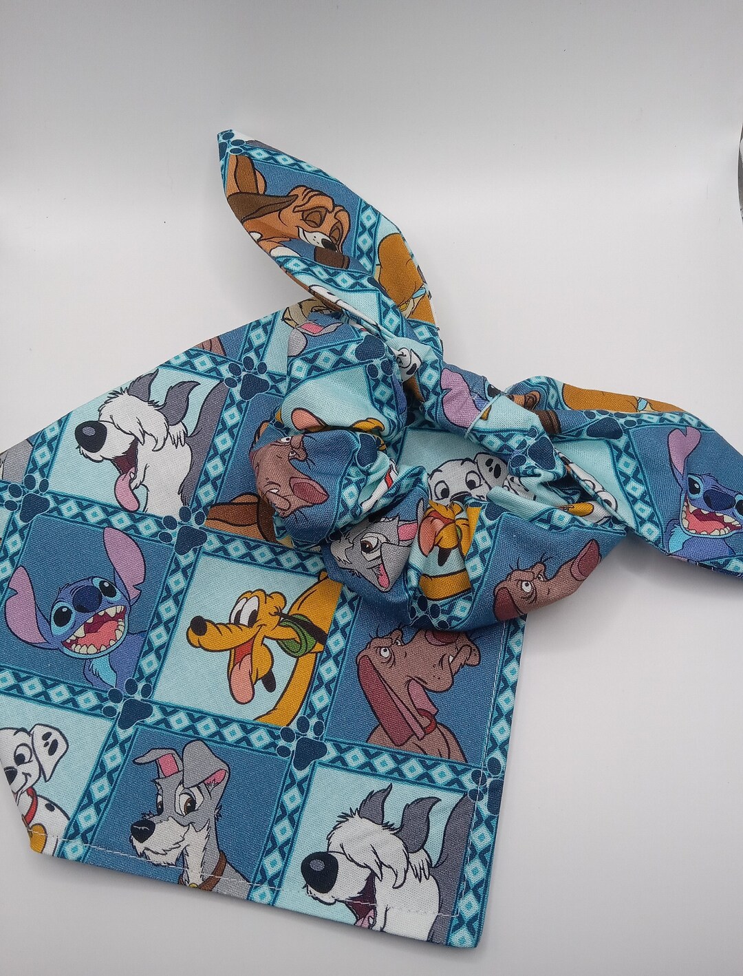 Pet Bandana: Disney's Stitch, Pluto, Dalmatian, Tramp, Lady & Polka Dot ...