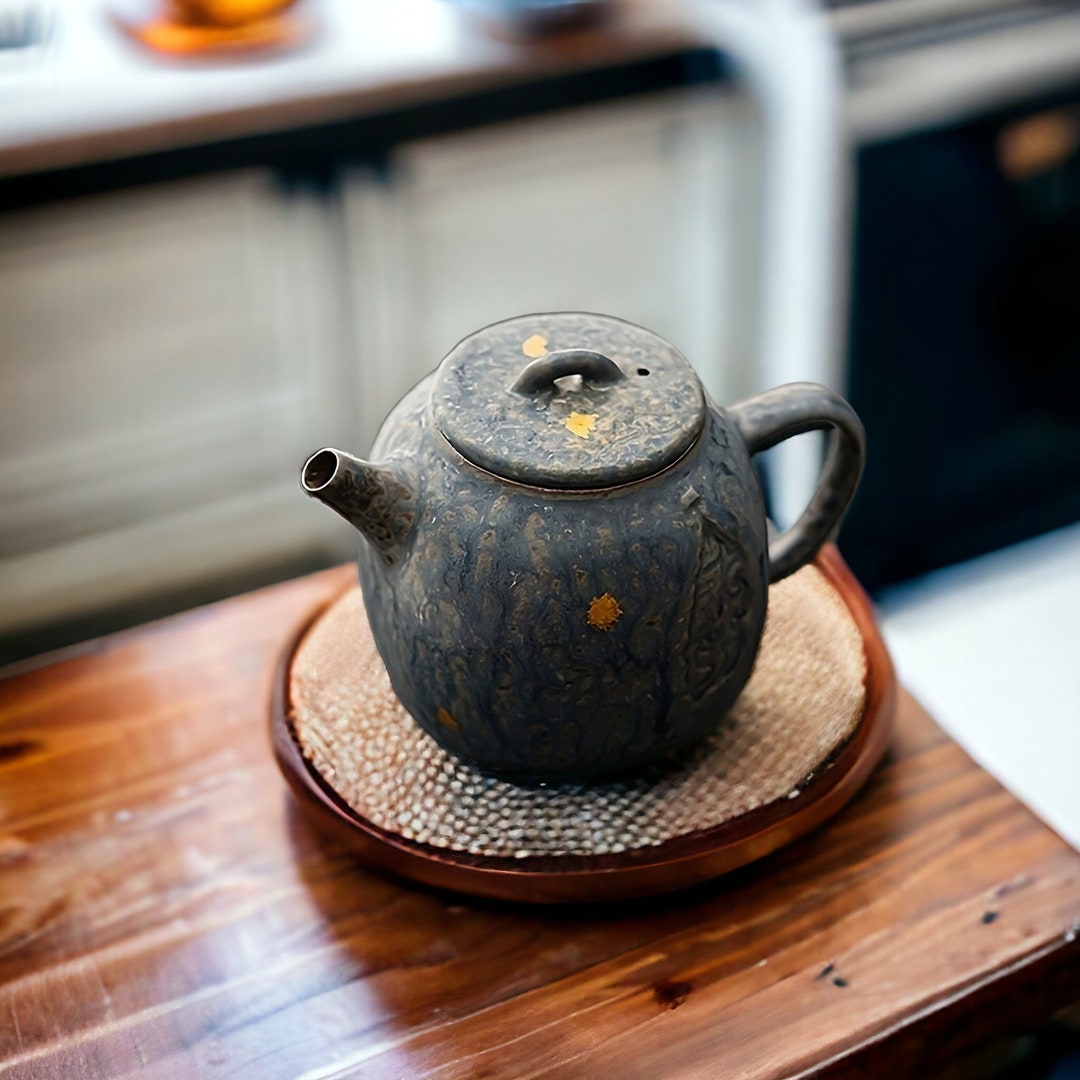 Ceramic Teapot Handmade Tea Kettle Ceramic Eco-friendly Tea Maker ...