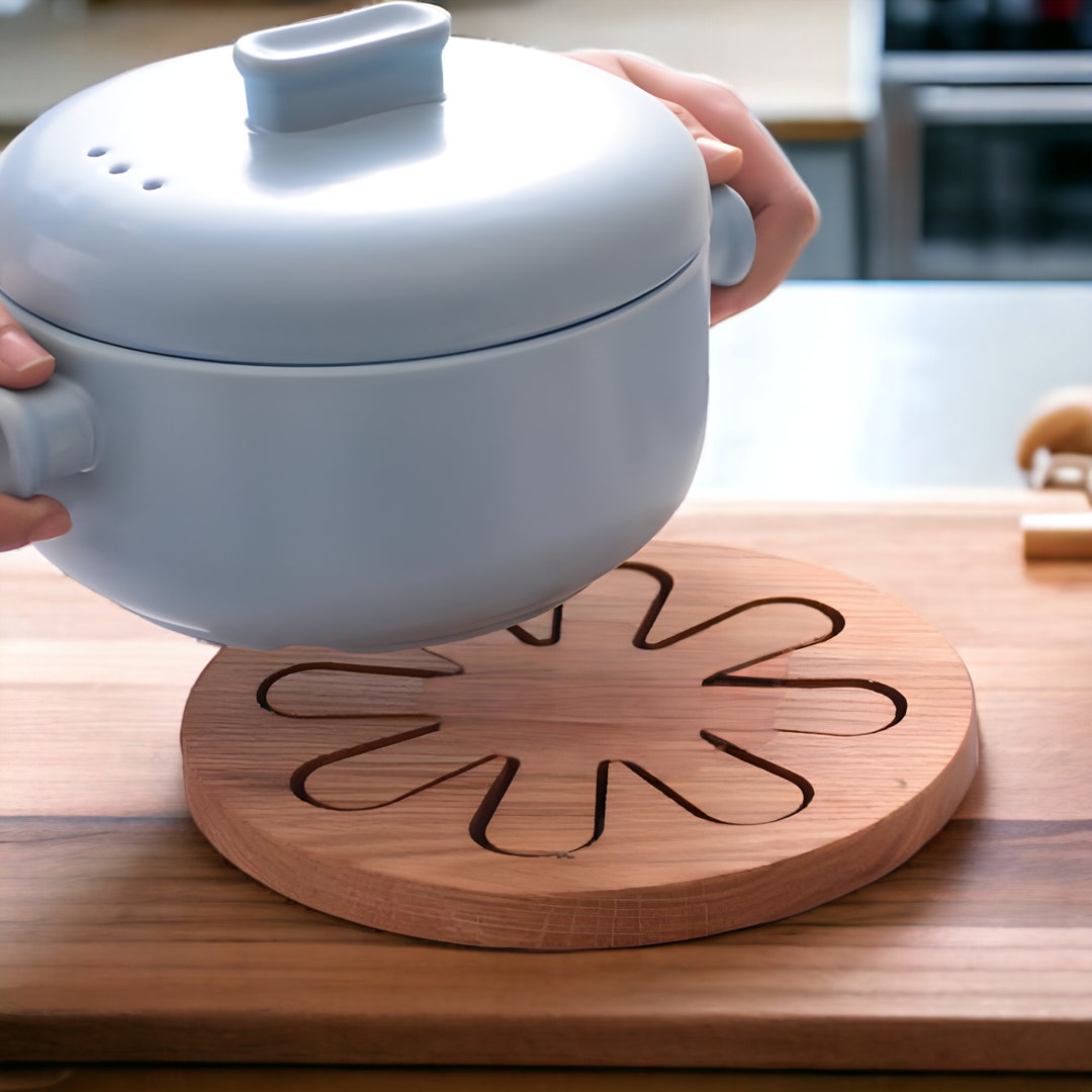 Wooden Coaster Pot Coaster Pan Coaster Cooking Coaster Wooden Placemat ...