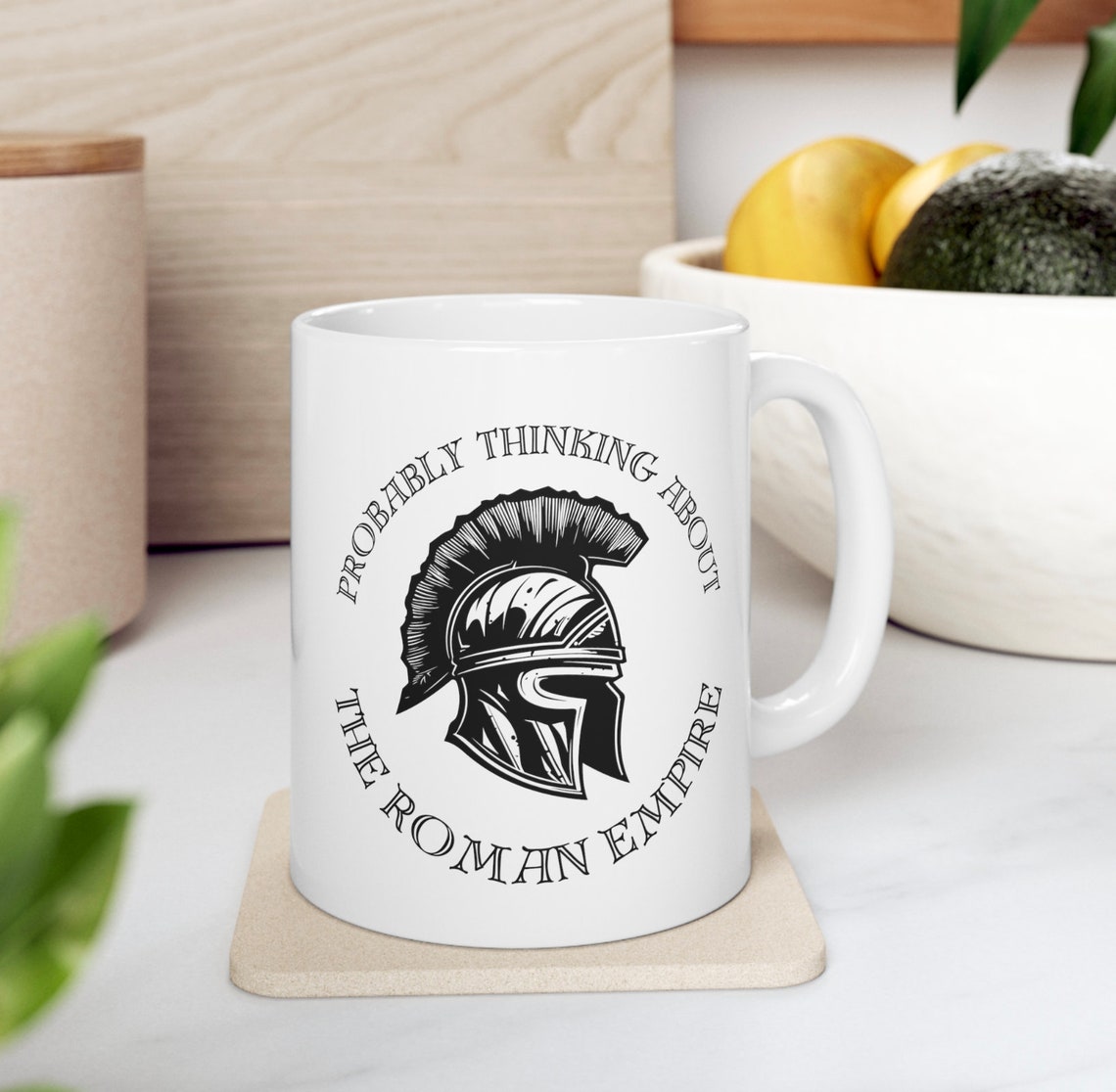 Probably Thinking About the Roman Empire Ceramic Mug 11oz 15oz Perfect ...
