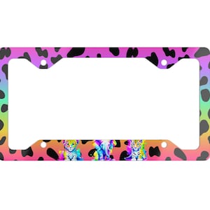 Neon License Plate Holder - Etsy