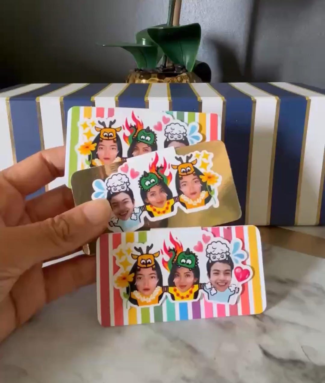 Personalized Face Bookmarks/ Photo Bookmark 1-3 Person - Etsy