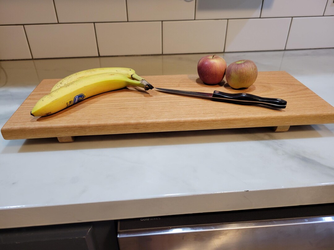 Large Solid Cherry Sushi Board - Etsy