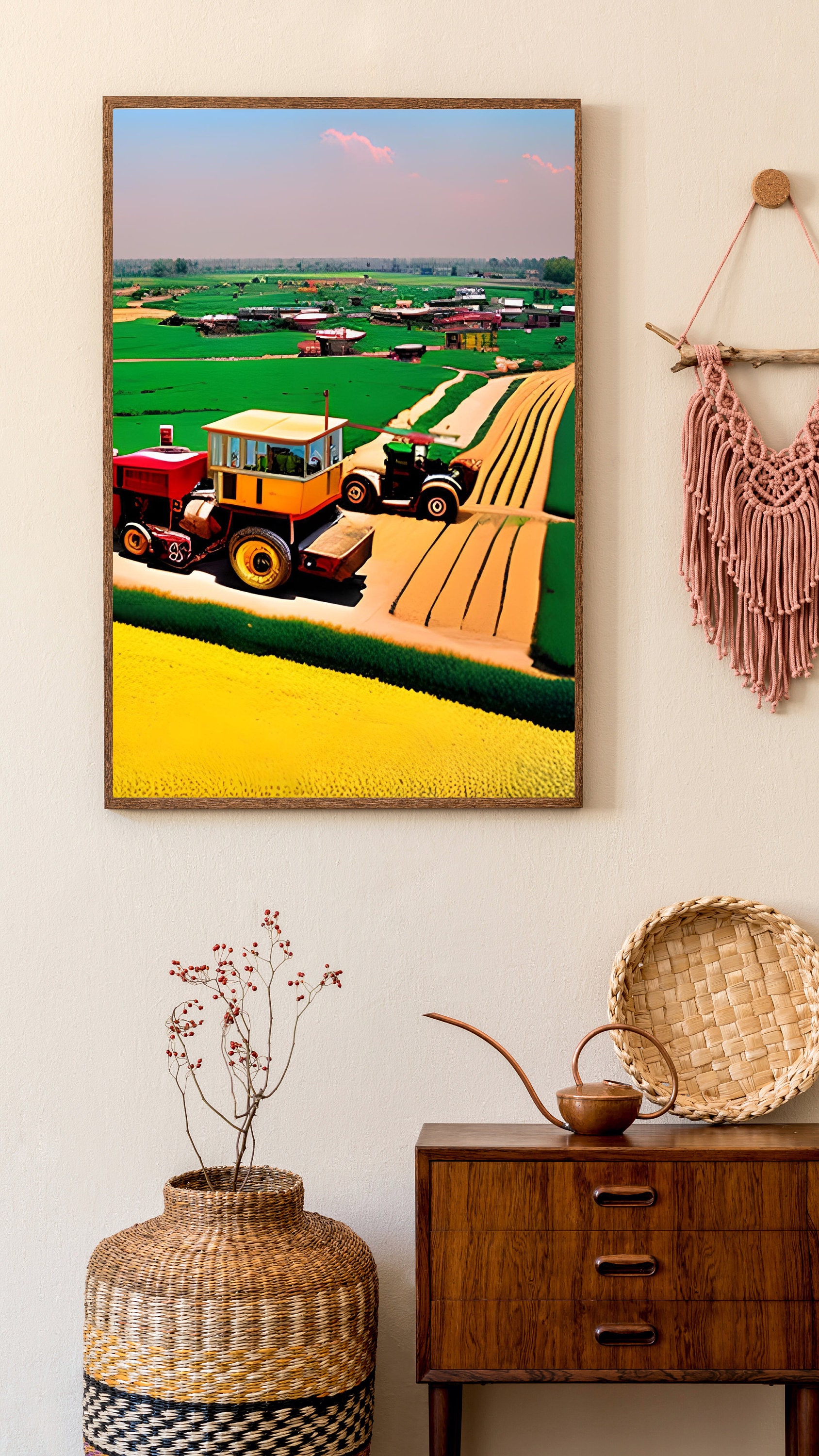 Digital Farming Agriculture Wall Art Prints | 4realpicture - Etsy