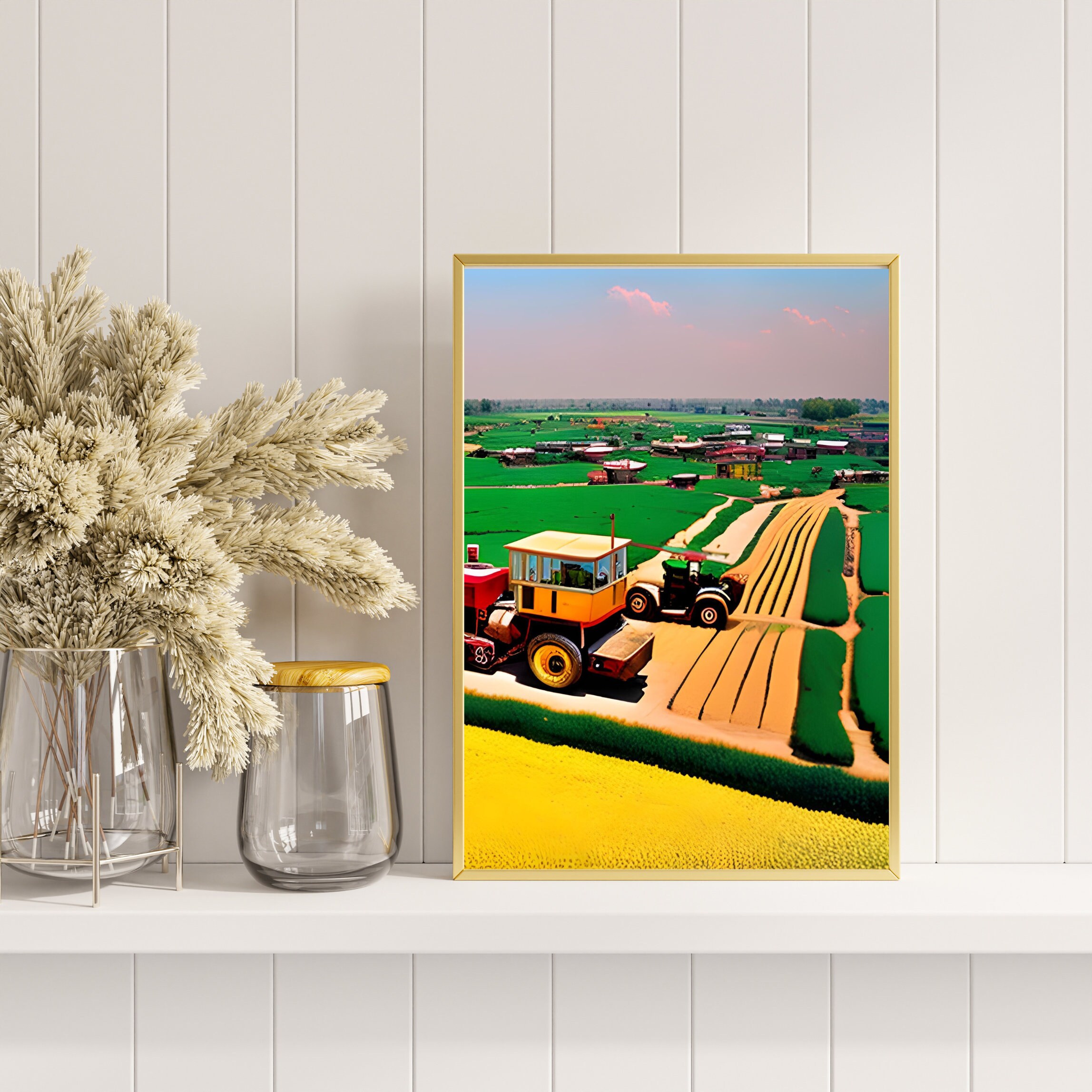 Digital Farming Agriculture Wall Art Prints | 4realpicture - Etsy