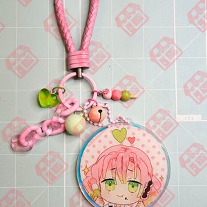 Ready to Ship/keychain/cute/custom/pink - Etsy