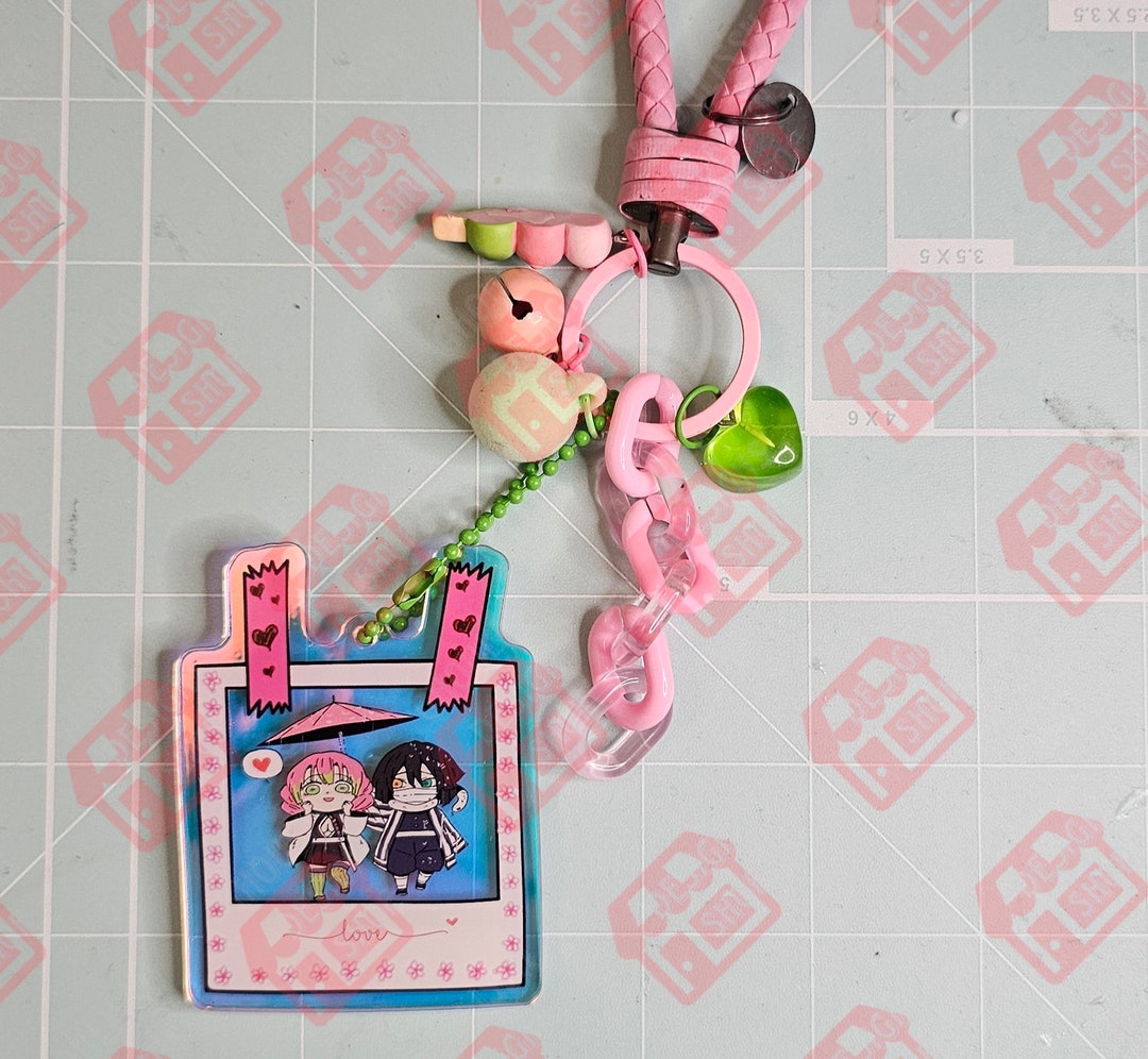 Ready to Ship/keychain/cute/custom/pink - Etsy