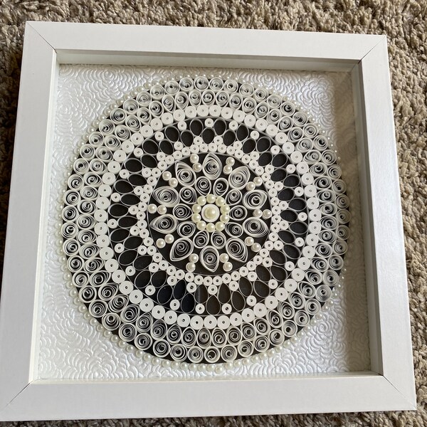 Quilled Mandala - Etsy