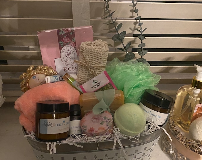 Large 15-piece Spa Collection Self Care Basket - Etsy