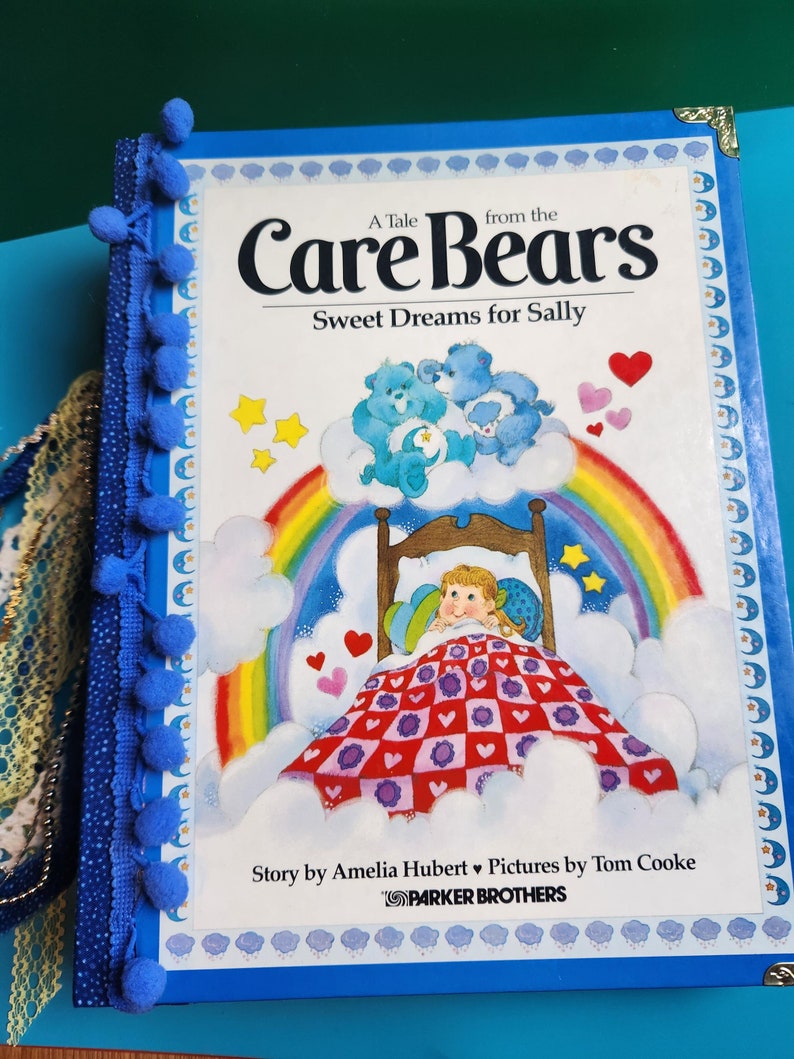 Care Bear Vintage Junk Journal Titled sweet Dreams for Sally - Etsy