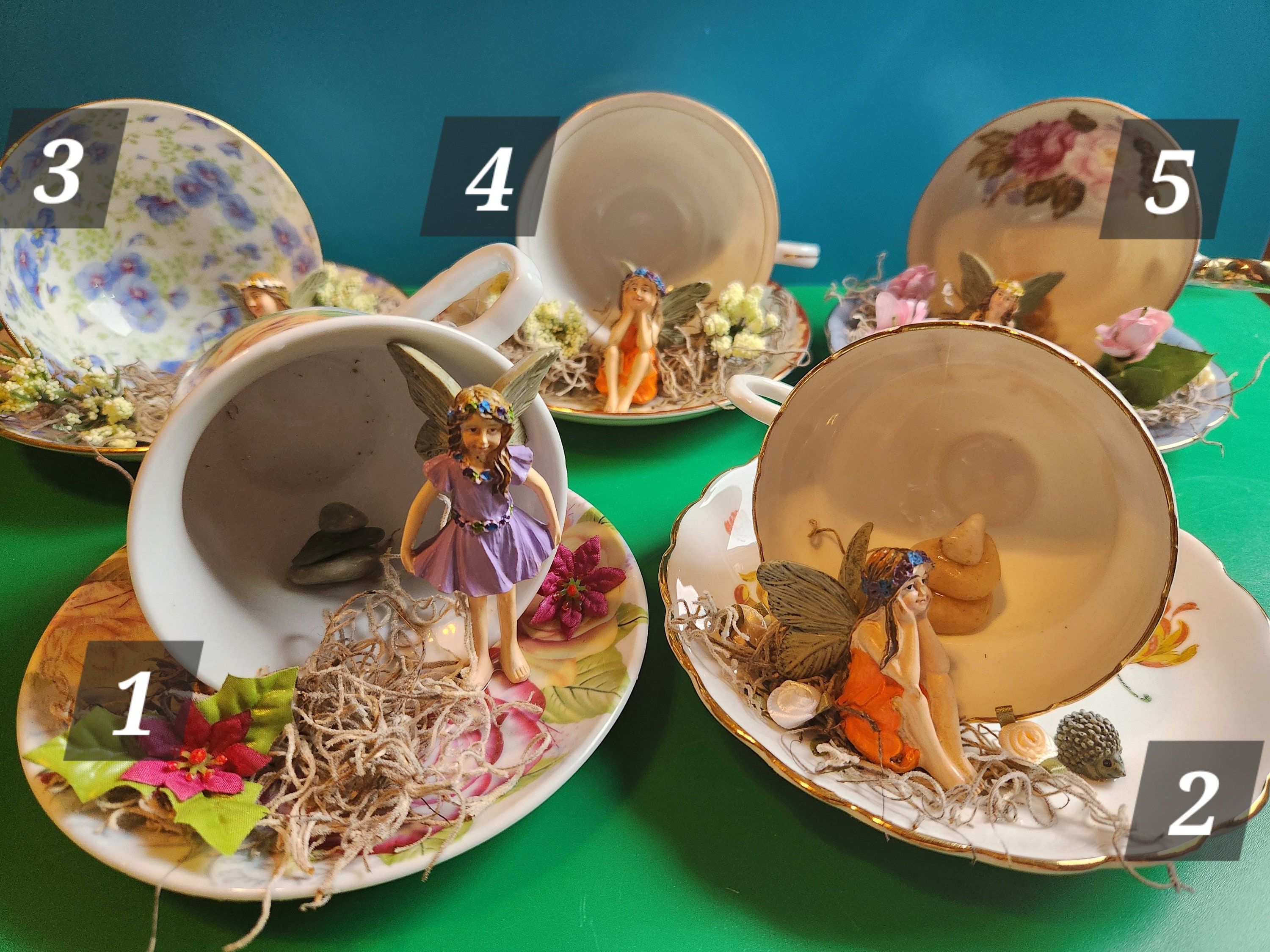 Teacup Fairies Vintage China - Etsy