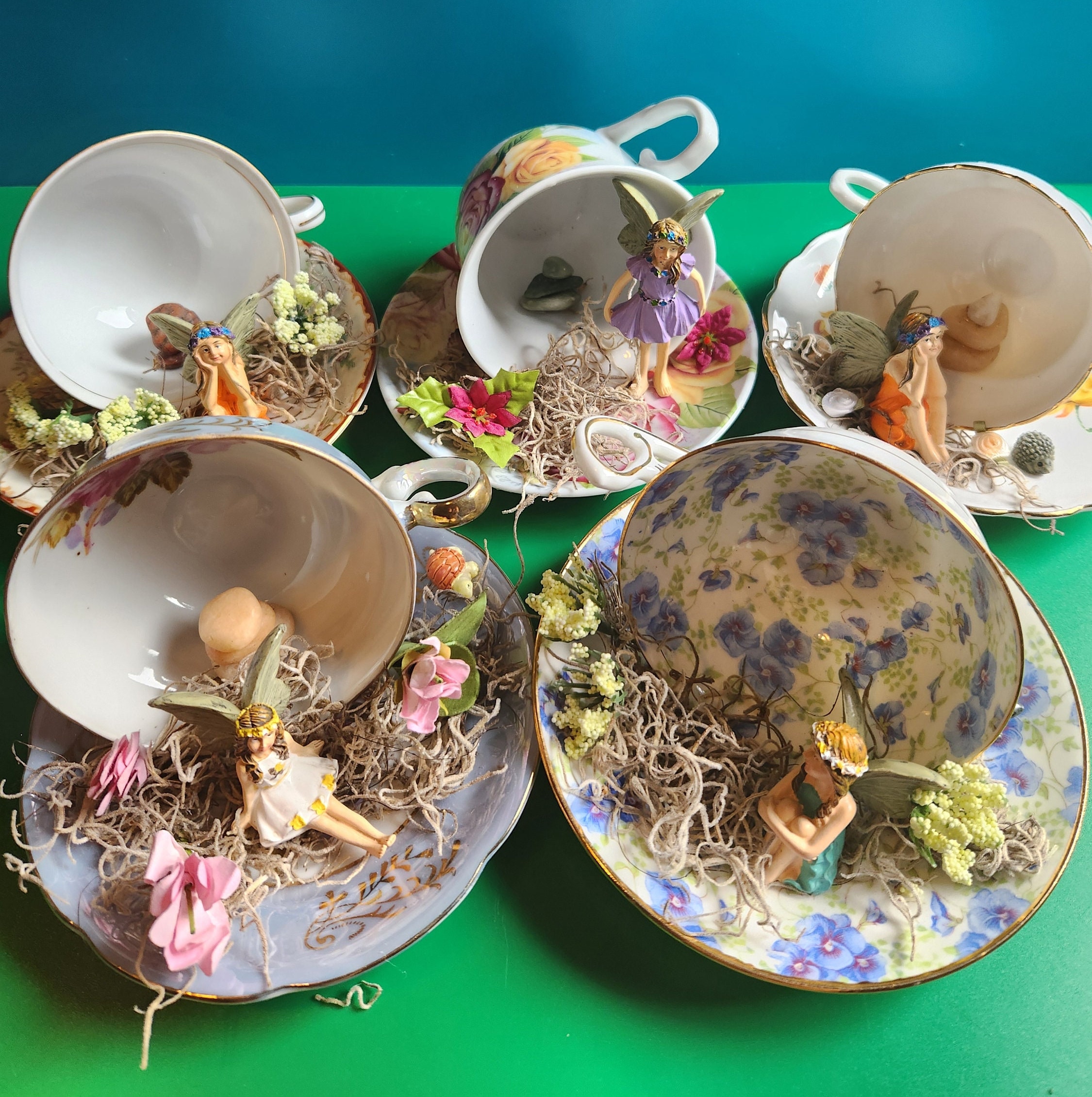 Teacup Fairies Vintage China - Etsy