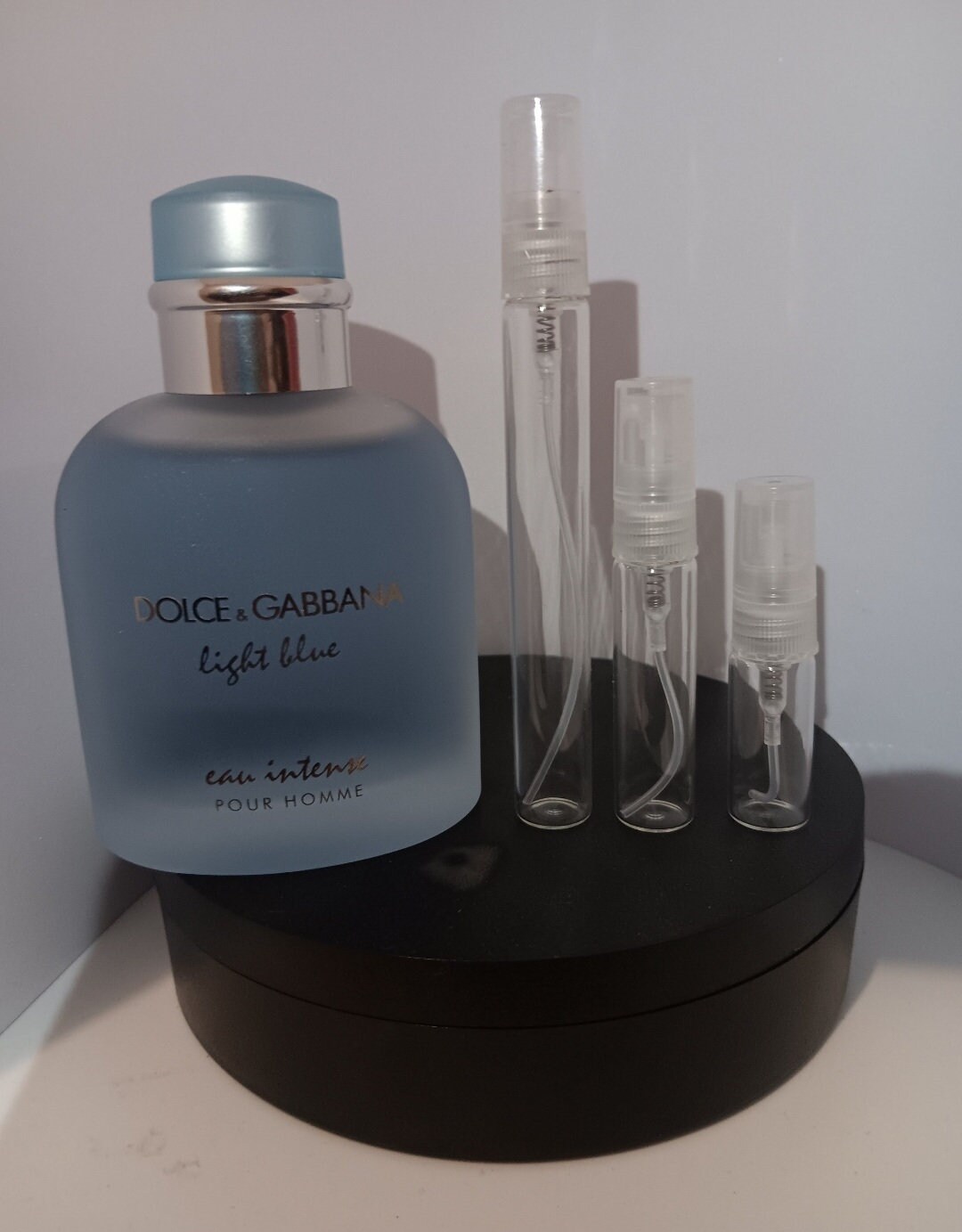Light Blue Eau Intense Cologne for Men /3ml/5ml/10ml Fragrance Spray ...