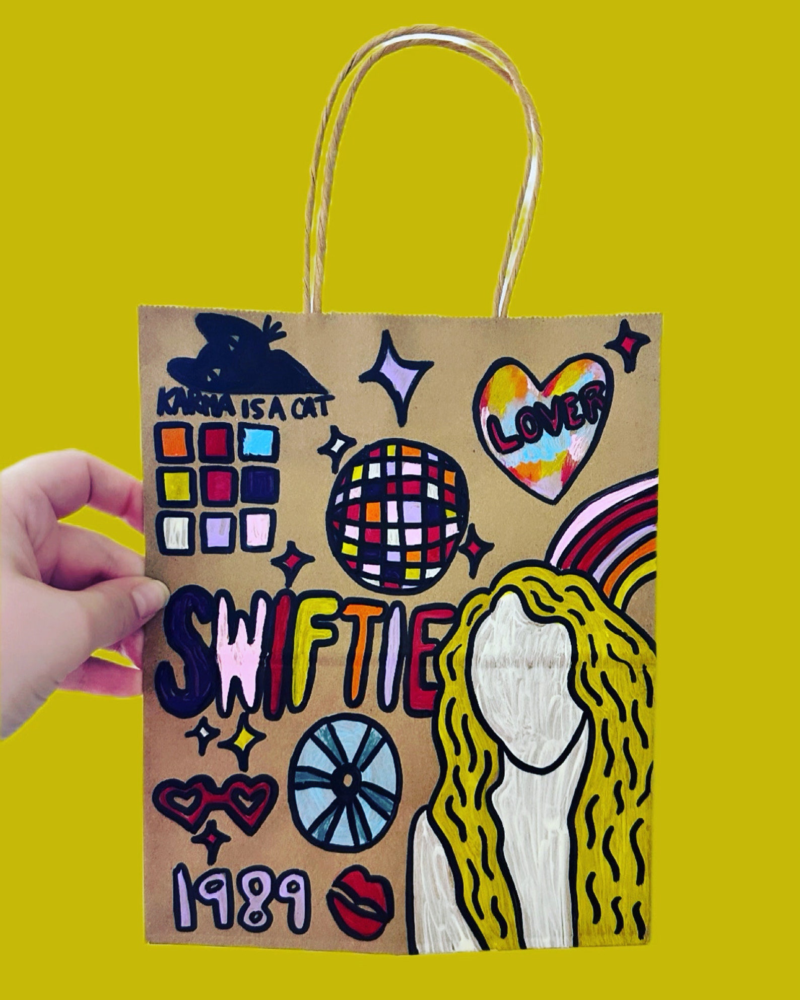 Hand-painted Gift Bags - Etsy