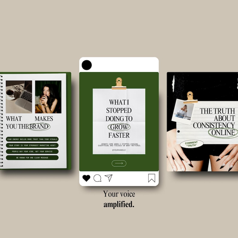 Coaching Instagram Templates for Digital Marketing & Business Coach ...