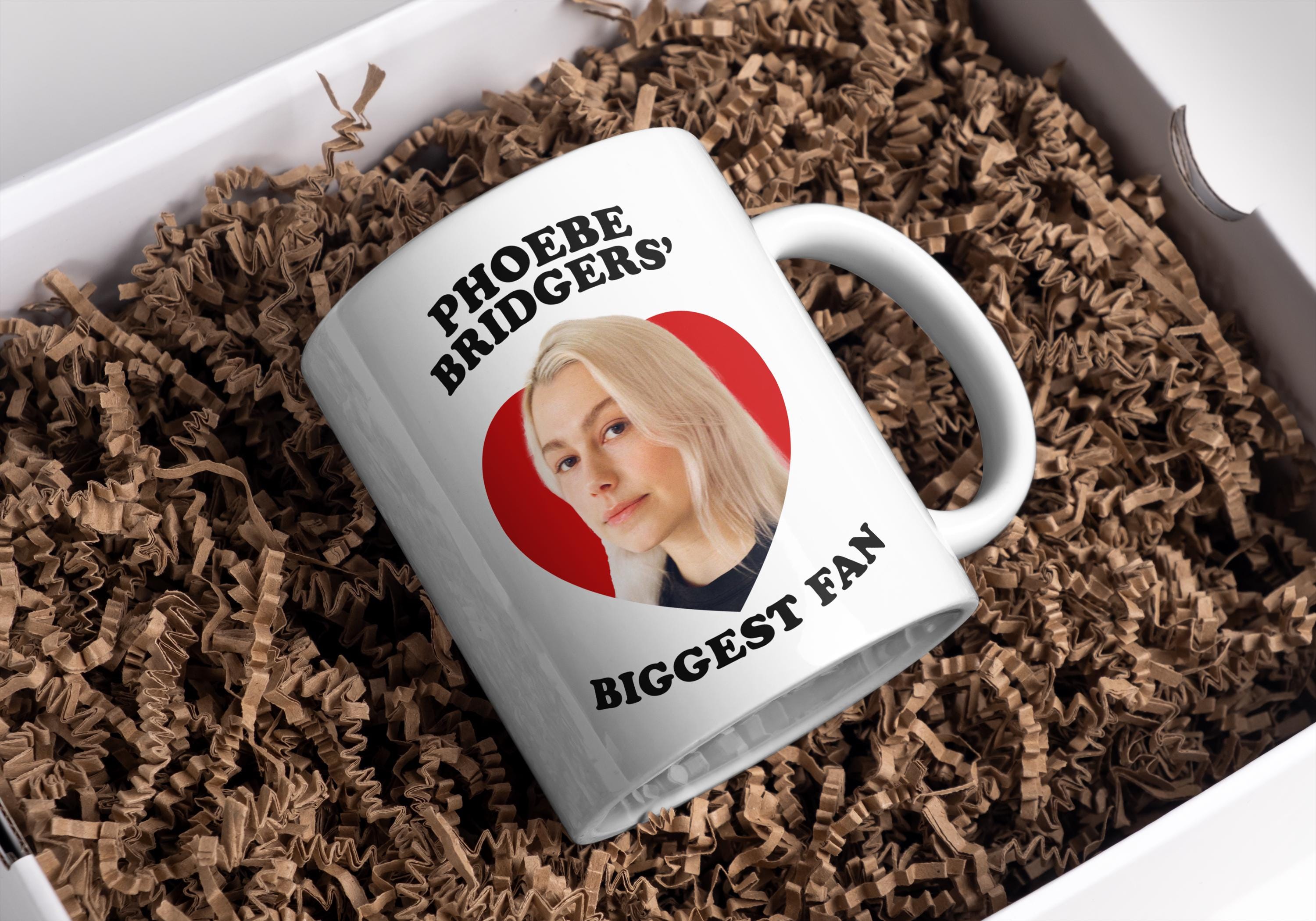 Phoebe Bridgers' Biggest Fan Mug, Ceramic Coffee Cups for Music Lovers ...