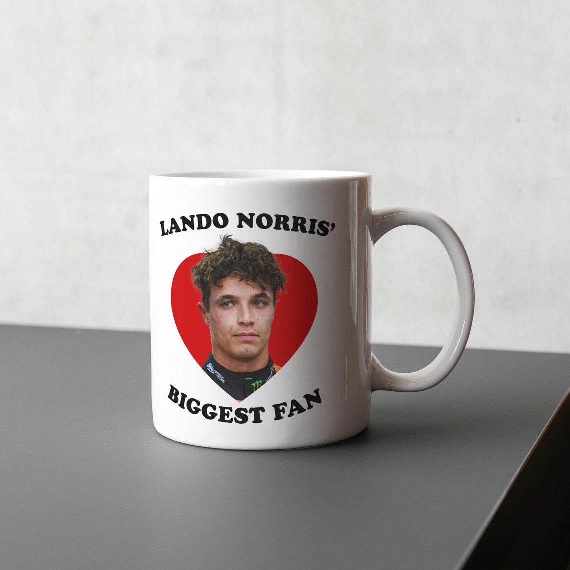 Lando Norris' Biggest Fan Cup - Formula 1 Mug Racing Enthusiasts, Gift ...