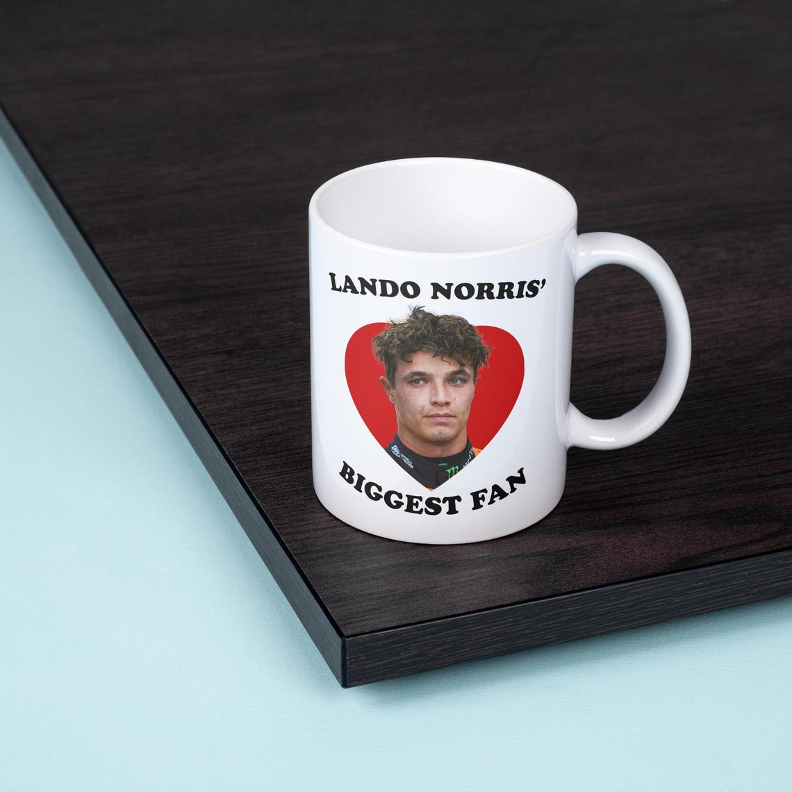 Lando Norris' Biggest Fan Cup - Formula 1 Mug Racing Enthusiasts, Gift ...