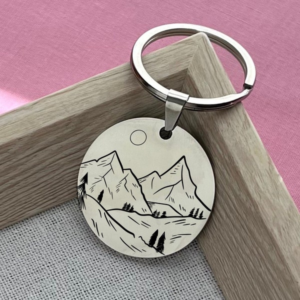 Nature Keychain - Etsy