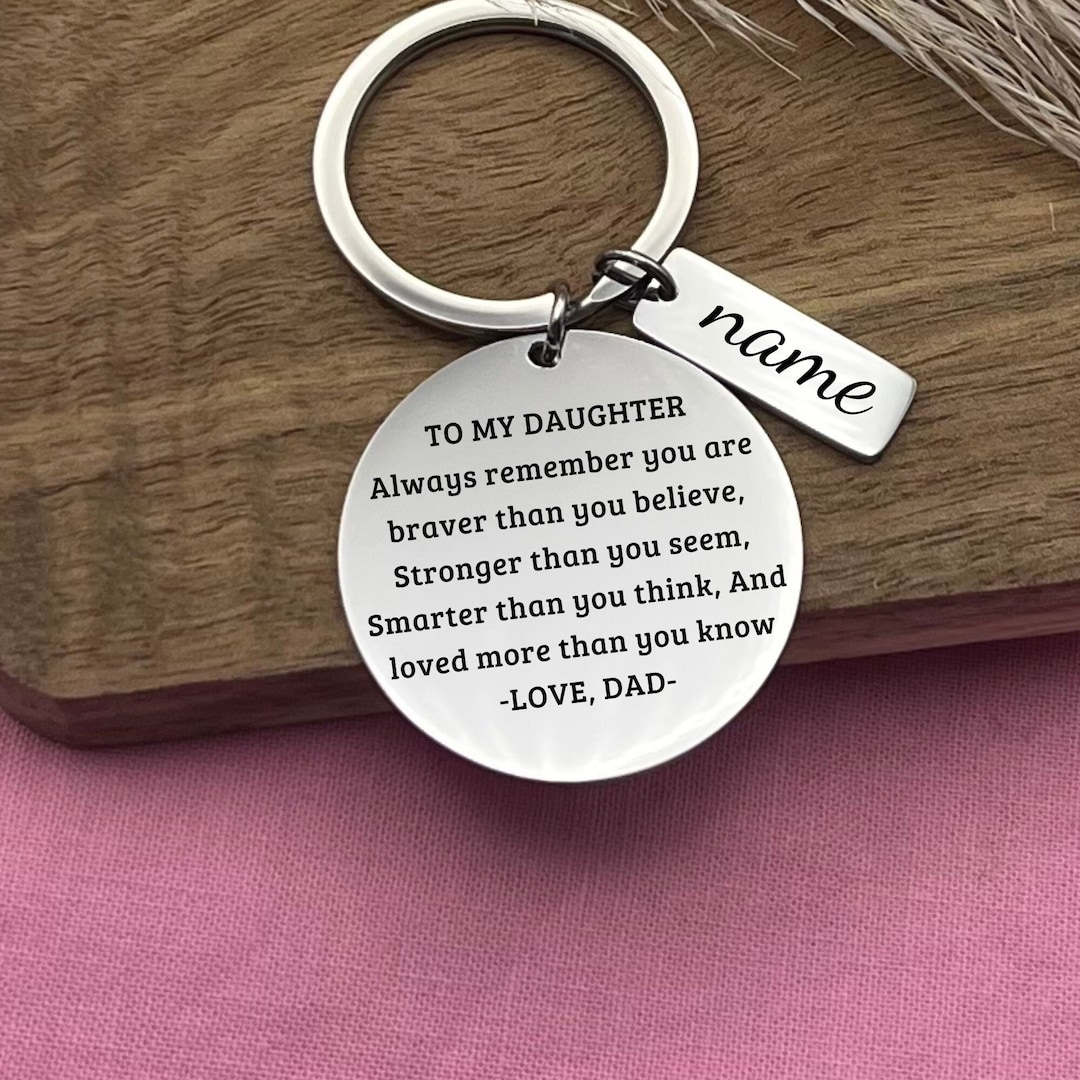 Personalized Always Remember Keychain - Heartfelt Memorial Stainless ...