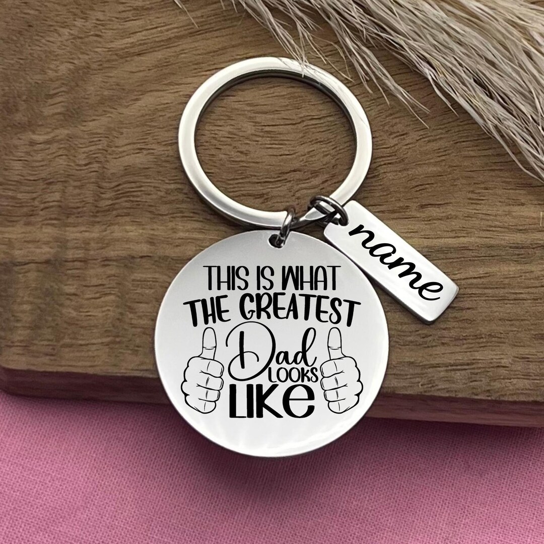Custom This is What the Greatest Dad Looks Like Stainless Steel ...