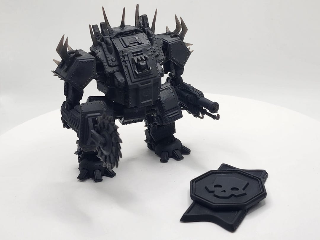 Helldivers 2 Hulk Automaton - 3D Printed Miniature Sculpture + Free ...