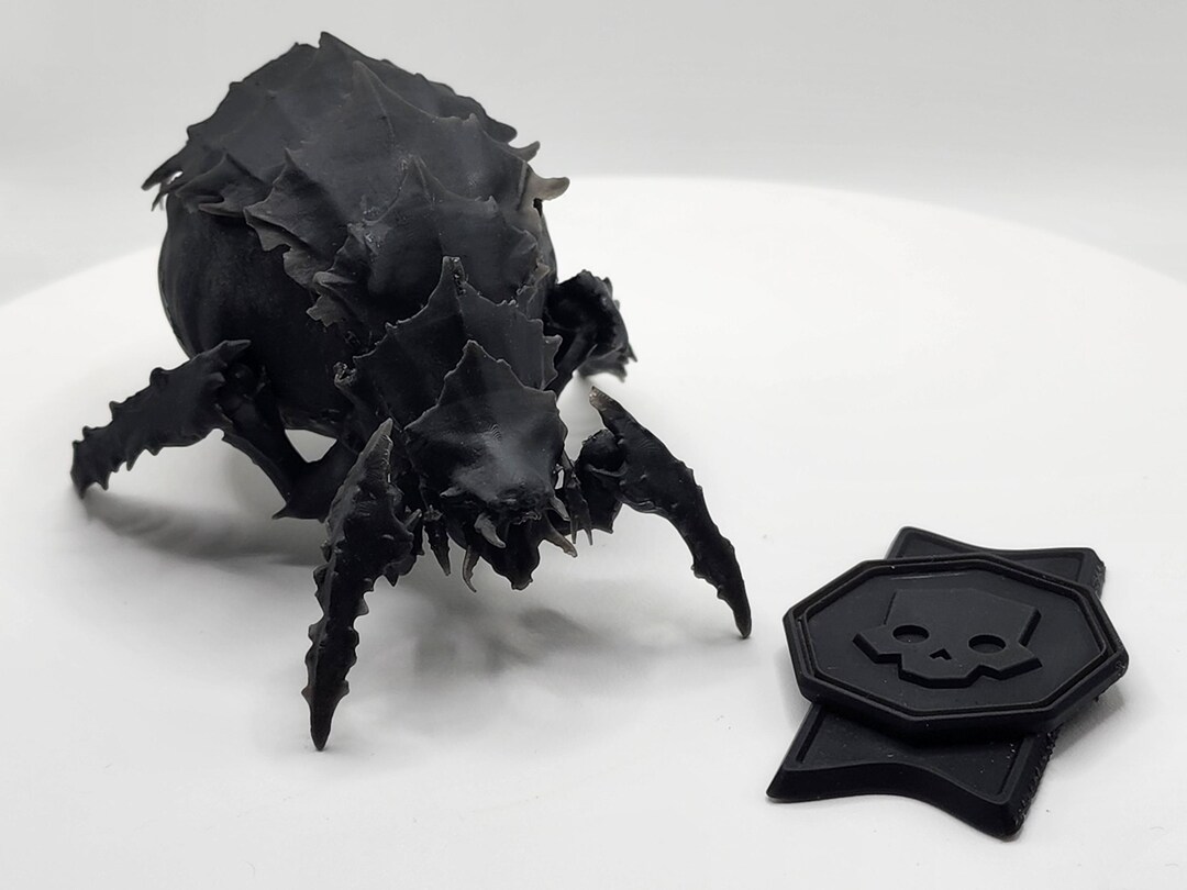 Helldivers 2 Bile Spewer - 3D Printed Miniature Sculpture + Free ...
