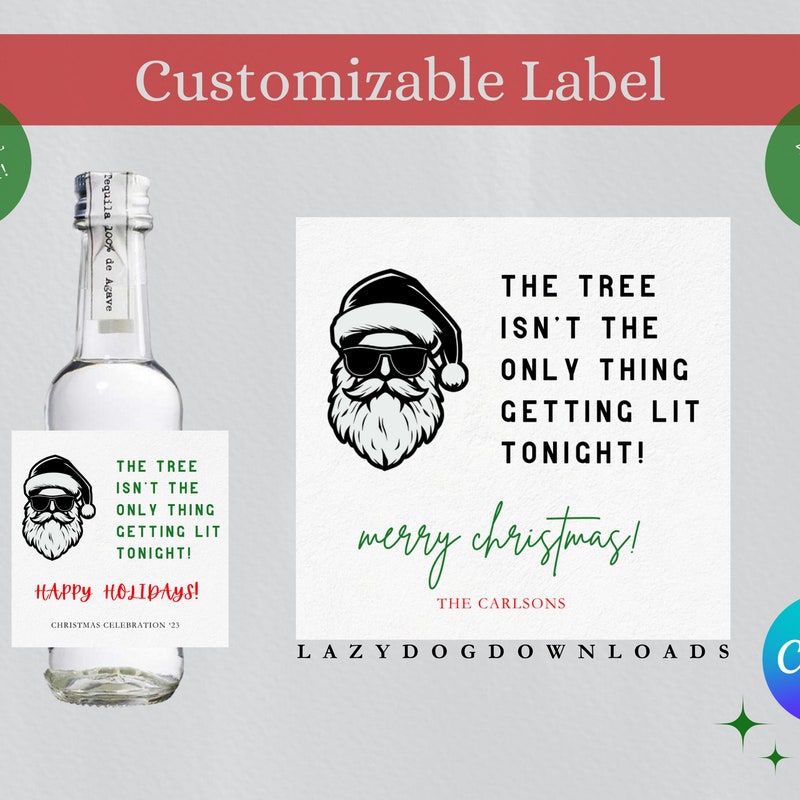 Alcohol Label - Etsy