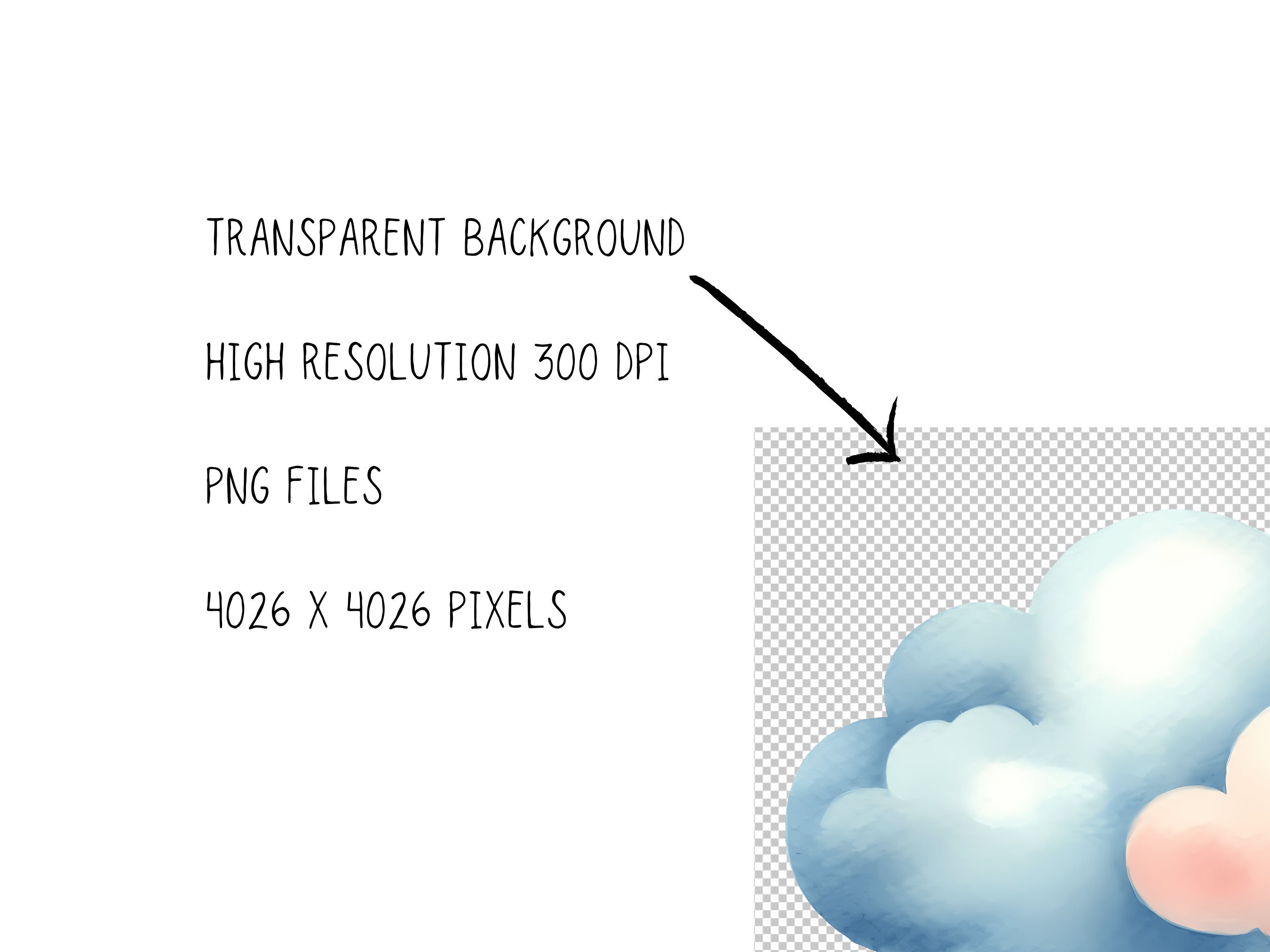 53 Weather Clipart Set - Cute Sun, Moon, and Rain Cloud Clip Art PNG ...