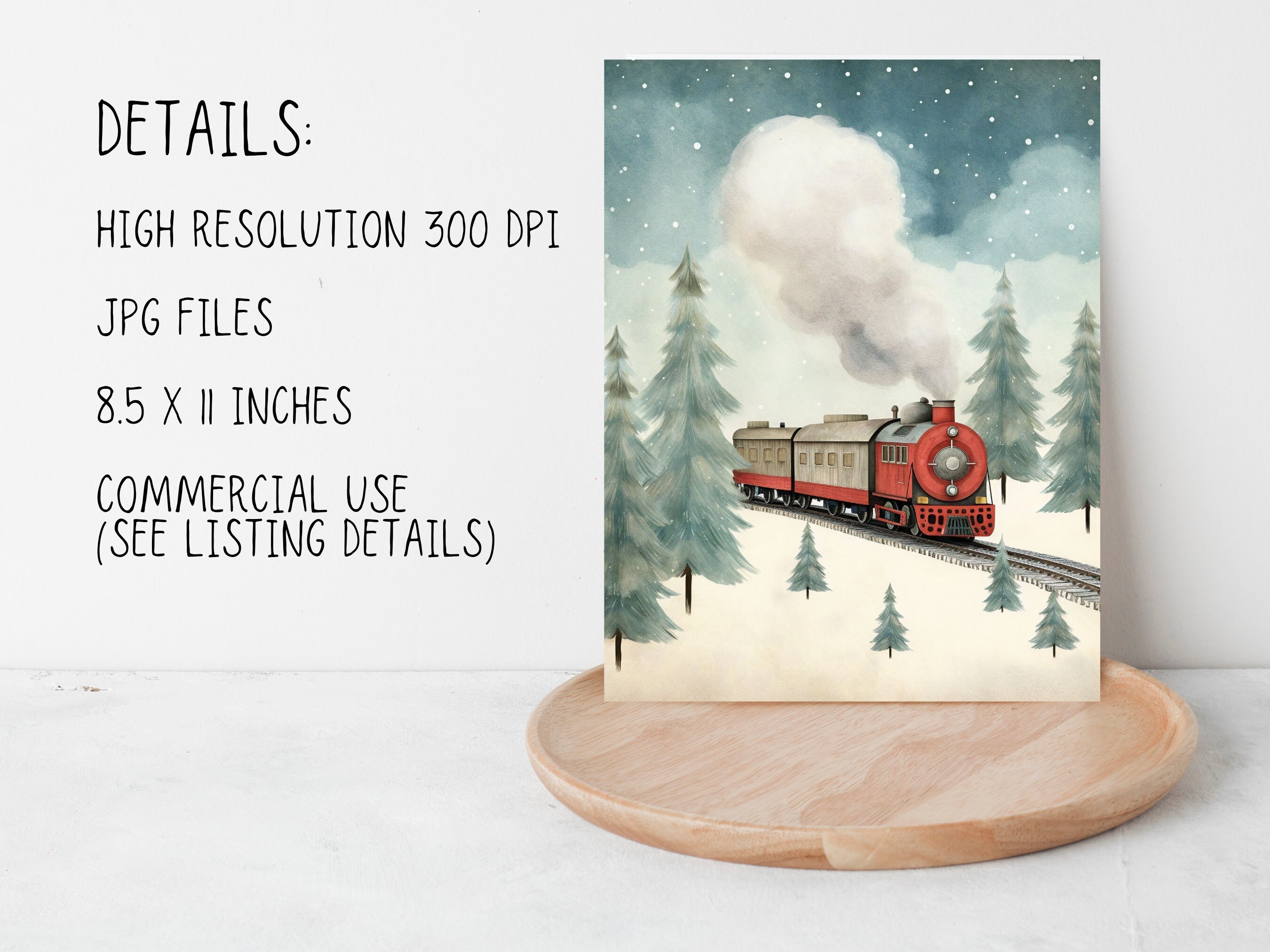 20 Whimsical Christmas Digital Paper Set, Xmas Holiday Background ...